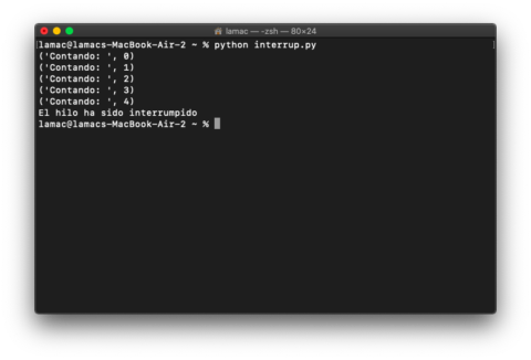Interrumpir un proceso en Python | Operating systems, scripting, PowerShell and security ...