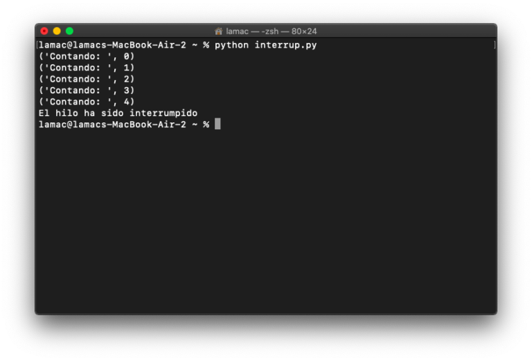 Interrumpir un proceso en Python | Operating systems, scripting, PowerShell and security ...