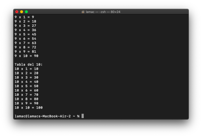 Tablas Multiplicar Utilizando Hilos En Python Operating Systems Scripting Powershell And