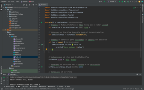 MutableStateFlow en Kotlin: gestiona y actualiza flujos de datos de forma mutable | Operating ...