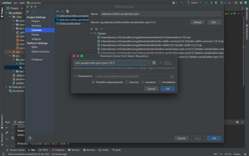 Serializar y deserializar ficheros JSON con Gson en Kotlin | Operating systems, scripting ...