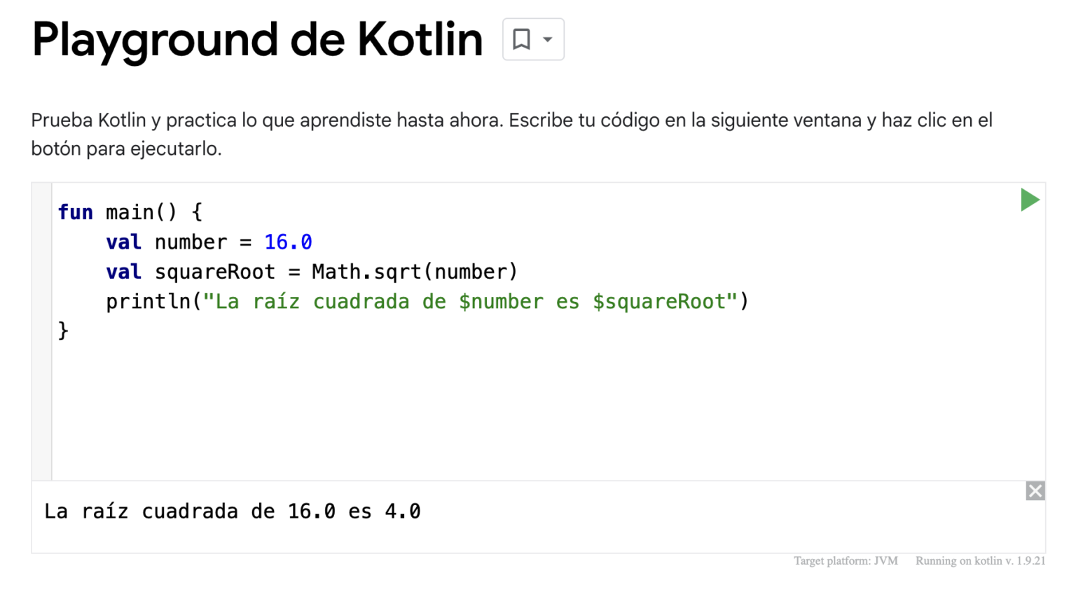 Uso De La Función Sqrt En Kotlin Operating Systems Scripting Powershell And Security