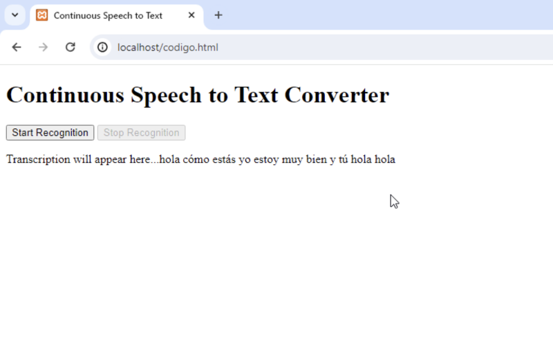 Conversor De Voz A Texto Utilizando Webkitspeechrecognition En Javascript Operating Systems