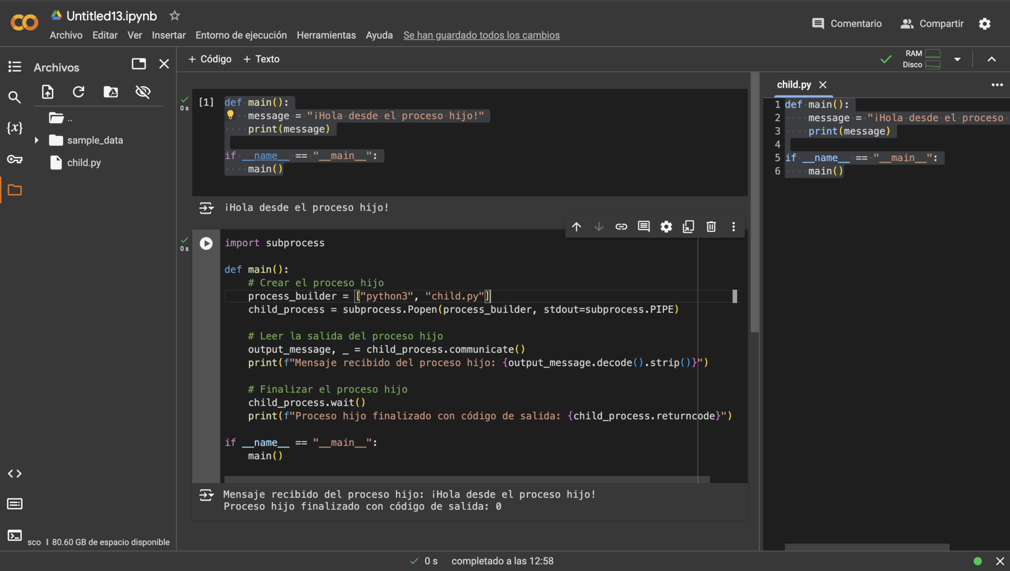 Comunicar dos procesos en Python | Operating systems, scripting, PowerShell and security ...