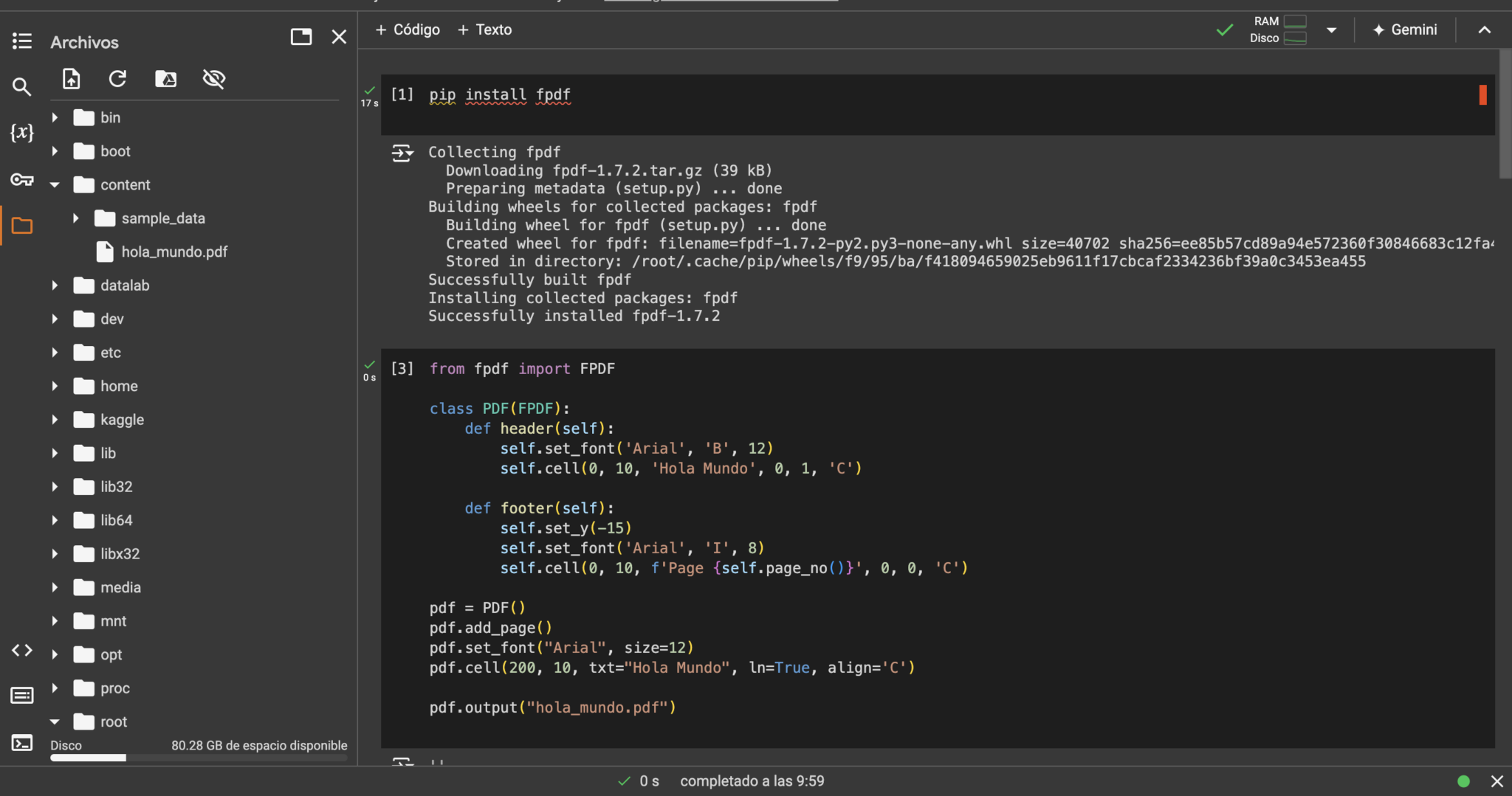 Crear un pdf con Python | Operating systems, scripting, PowerShell and ...