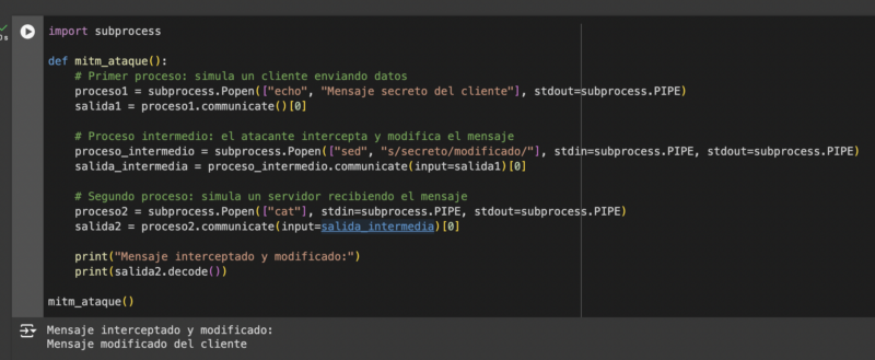Simulación de un ataque Man-in-the-Middle (MitM) en Python | Operating systems, scripting ...