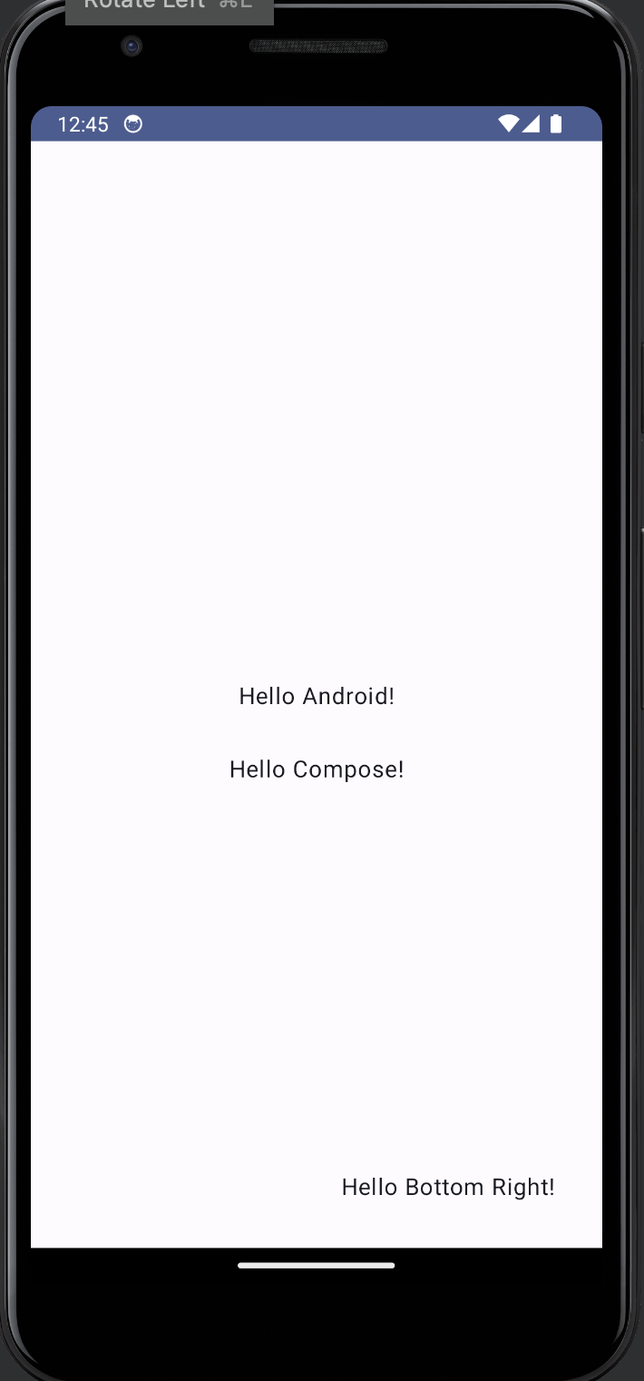 Uso de Box con Modifier.offset en Jetpack Compose para Android (simular RelativeLayout ...
